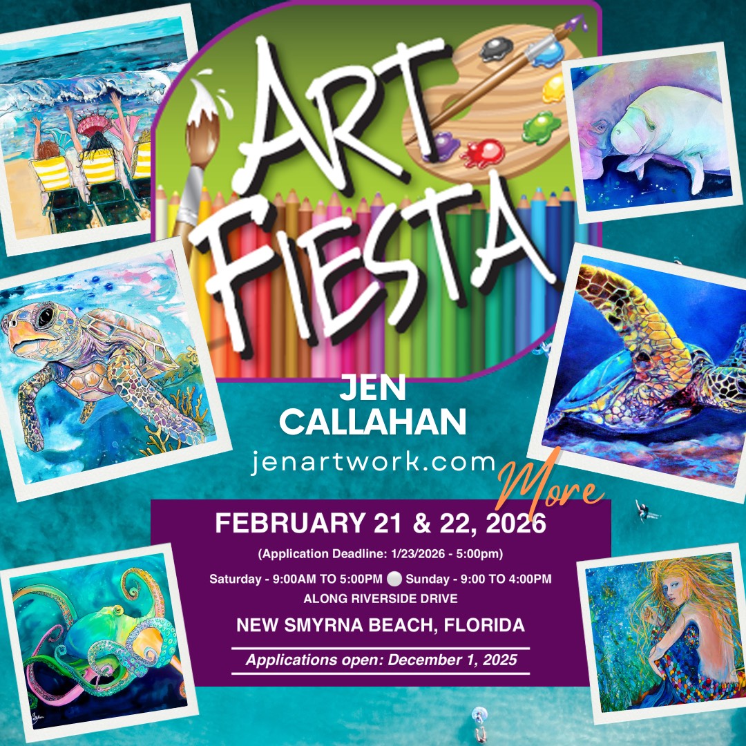 JEN CALLAHAN ARTWORK – Fine Art Painter with Ocean Coastal Art In Color